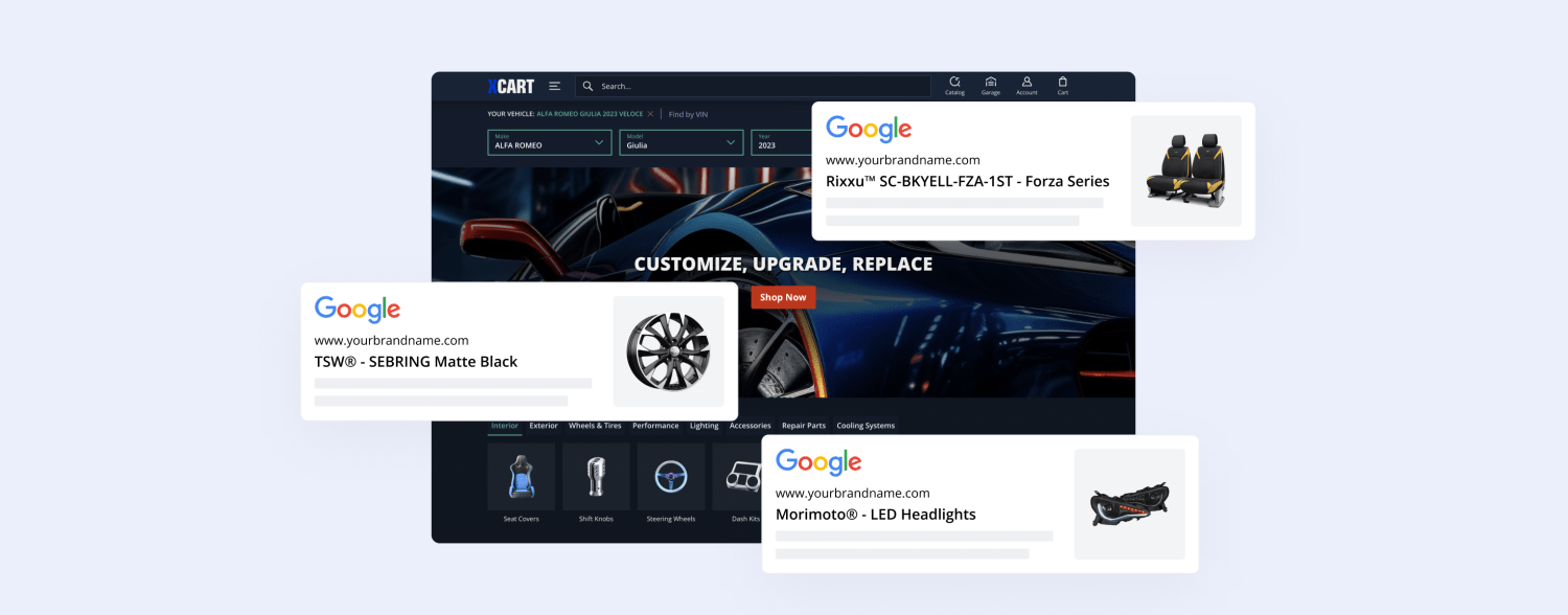 Automotive eCommerce Platform for Auto Parts Businesses