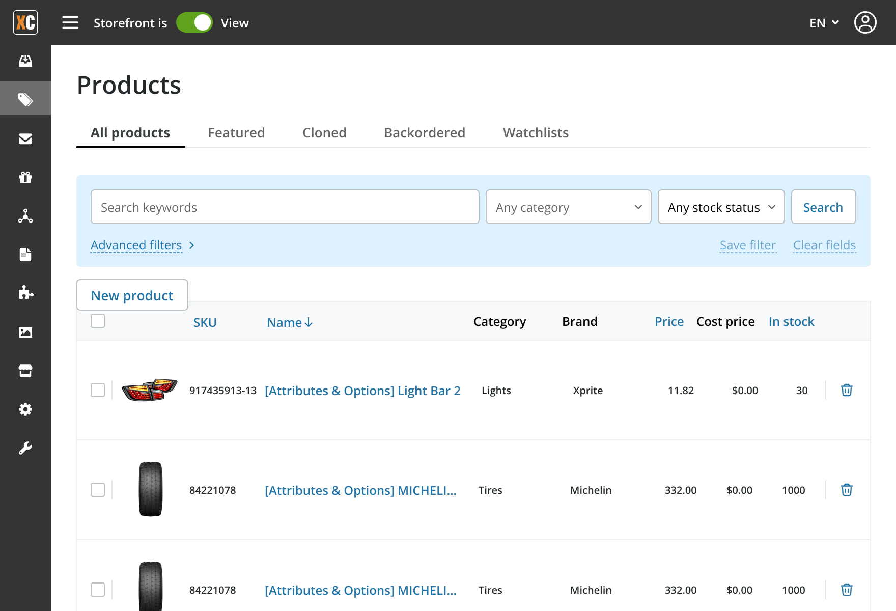 Automotive eCommerce Platform for Auto Parts Businesses