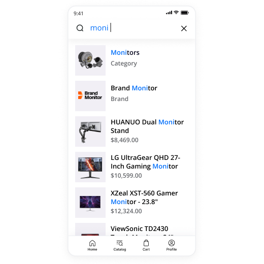 Ecommerce Search & Filtering Engine for Your Online Store