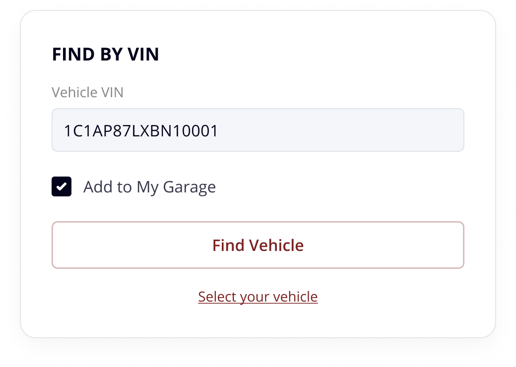 Automotive Fitment Search | X-Cart