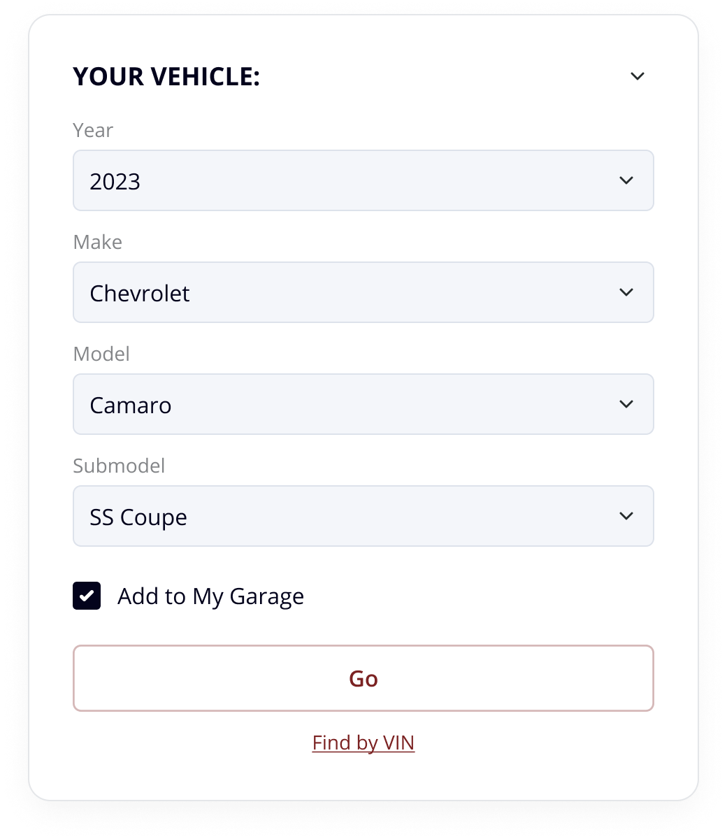 Automotive Fitment Search | X-Cart